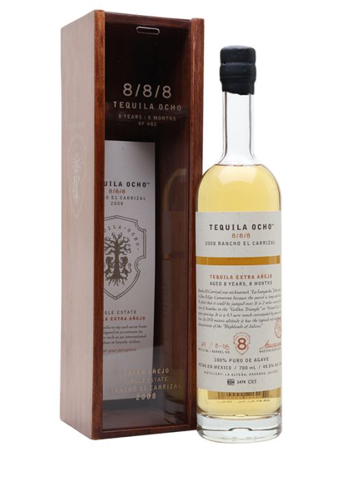 טקילה אוצ'ו 8-8-8 אקסטרה אנייחו - Tequila Ocho 8/8/8 Extra Anejo